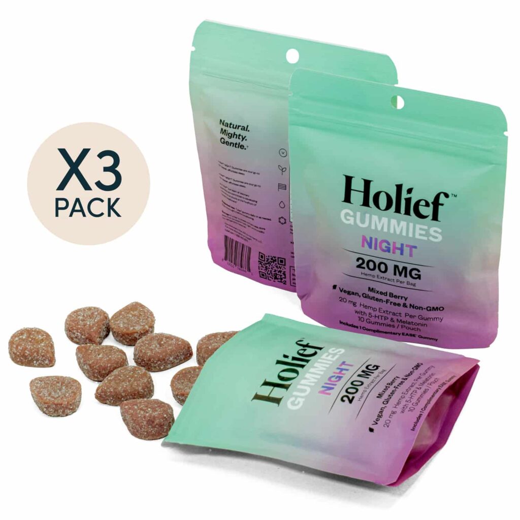 Night Gummies 3-Pack - Holief